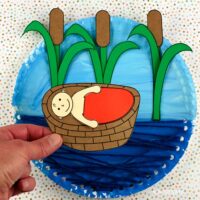 Baby Moses Craft With PRINTABLE TEMPLATE - Non-Toy Gifts
