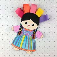Muneca Lele Mexican Doll Craft PRINTABLE For Kids - Non-Toy Gifts