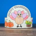 Thanksgiving Headband for Kids [Easy PRINTABLE]- Non-Toy Gifts