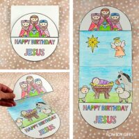 Wise Men Interactive Craft For Kids With PRINTABLE - Non-Toy Gifts