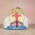 Mayflower Paper Hat Craft For Kids - Thanksgiving PRINTABLE - Non-Toy Gifts