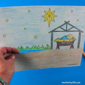 Wise Men Interactive Craft For Kids With PRINTABLE - Non-Toy Gifts