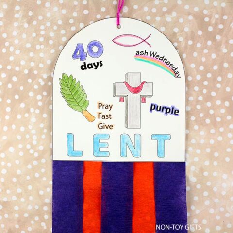 15 Lent Craft Ideas For Catholic Kids - Non-Toy Gifts