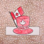 DIY Canada Paper Hat Craft PRINTABLE For Kids - Non-Toy Gifts