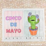 Cinco de Mayo Agamograph Craft PRINTABLE For Kids - Non-Toy Gifts