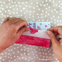 Canada Day Folded Craft PRINTABLE For Kids - Non-Toy Gifts