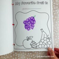 All About Me Printable Book - Non-Toy Gifts