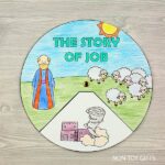 The Story of Job Spinner Craft PRINTABLE For Kids - Non-Toy Gifts