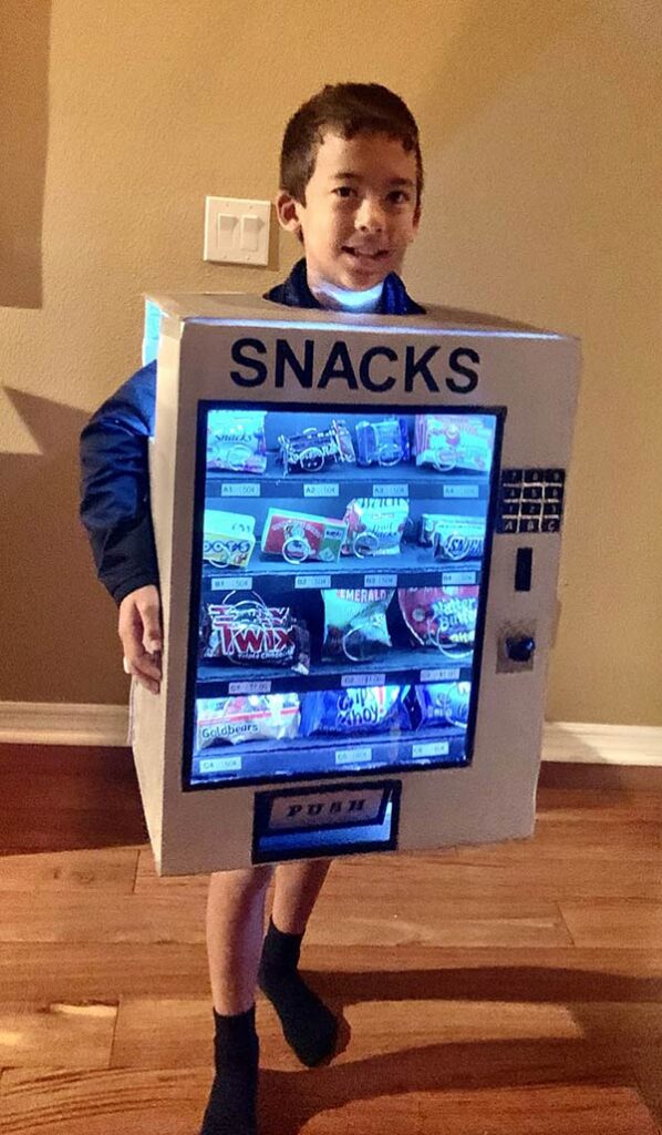 DIY Cardboard Halloween Costumes - Non-Toy Gifts
