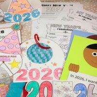 New Year 2026 Printables For Kids - Non-Toy Gifts