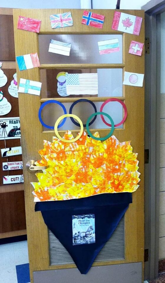 14 Best Winter Olympics Classroom Door Decor Ideas - Non-Toy Gifts
