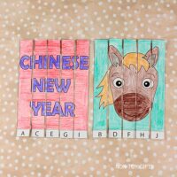 2026 Chinese New Year Horse Agamograph Printable- Non-Toy Gifts