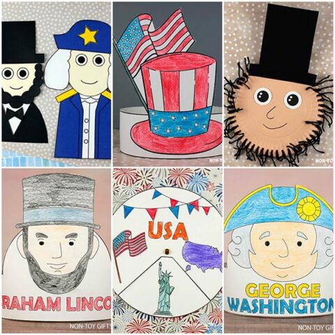 Presidents Day Crafts For Kids - Non-Toy Gifts